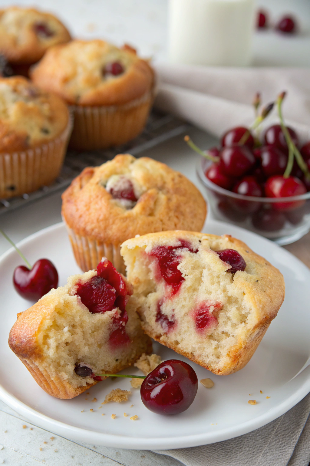 Cherry Muffins Recipe 2025