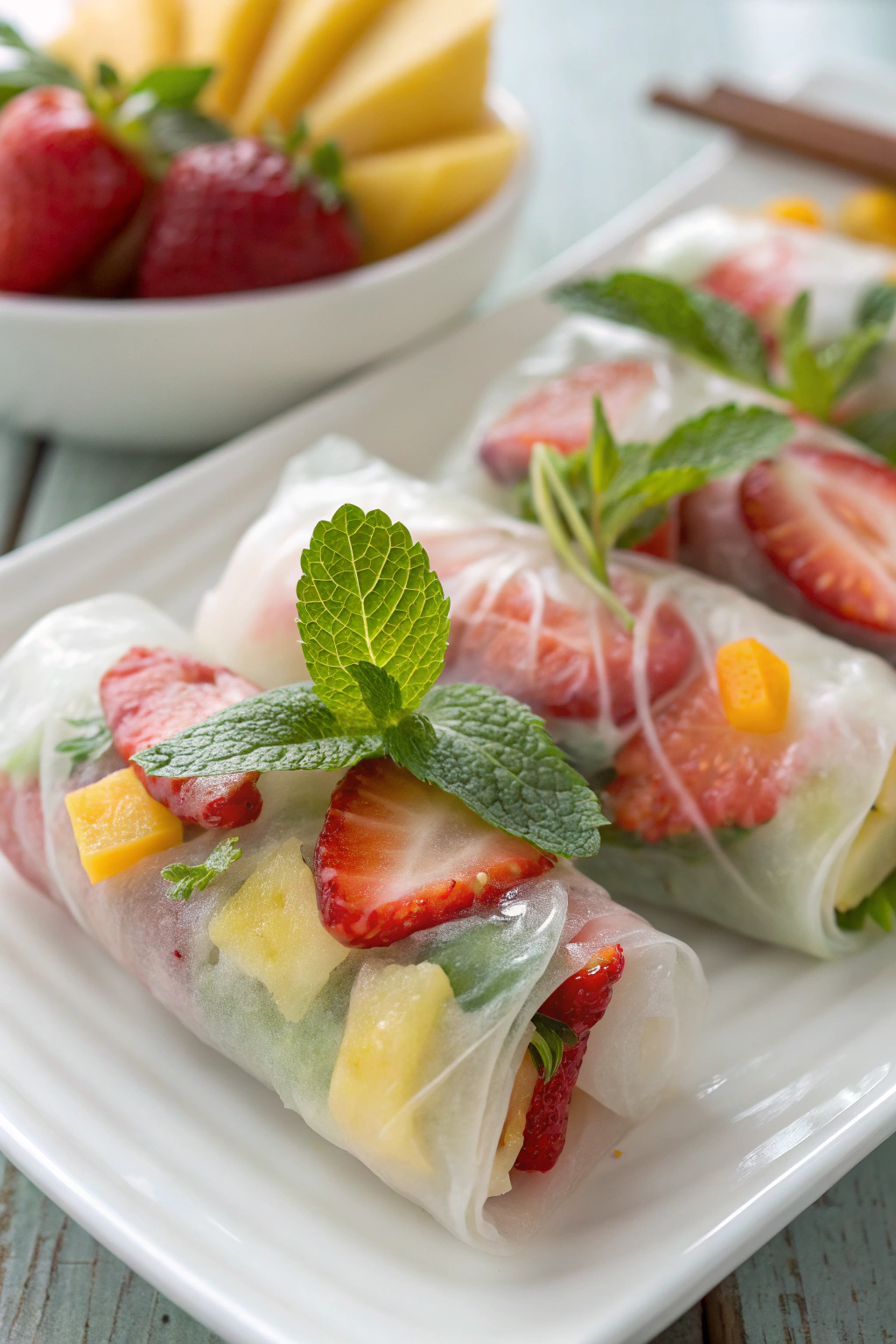 Fruit Rice Paper Rolls Recipe 2025 - Recipes Of Chicken
