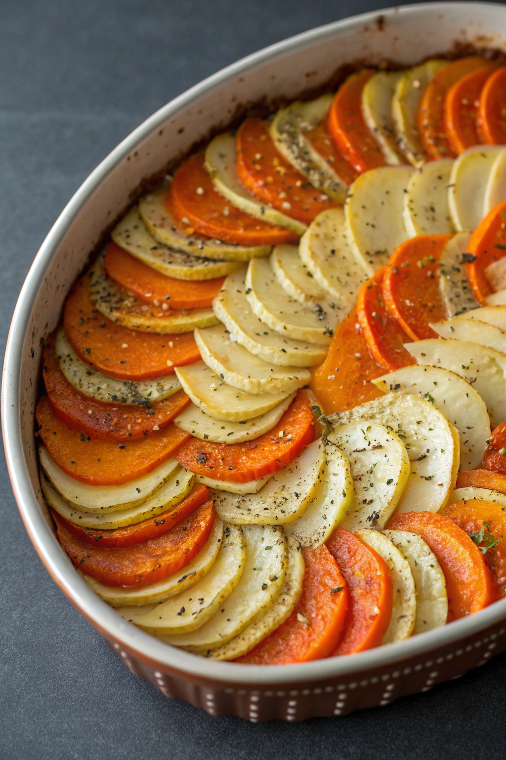 Cheesy Root Vegetable Gratin Recipe 2026