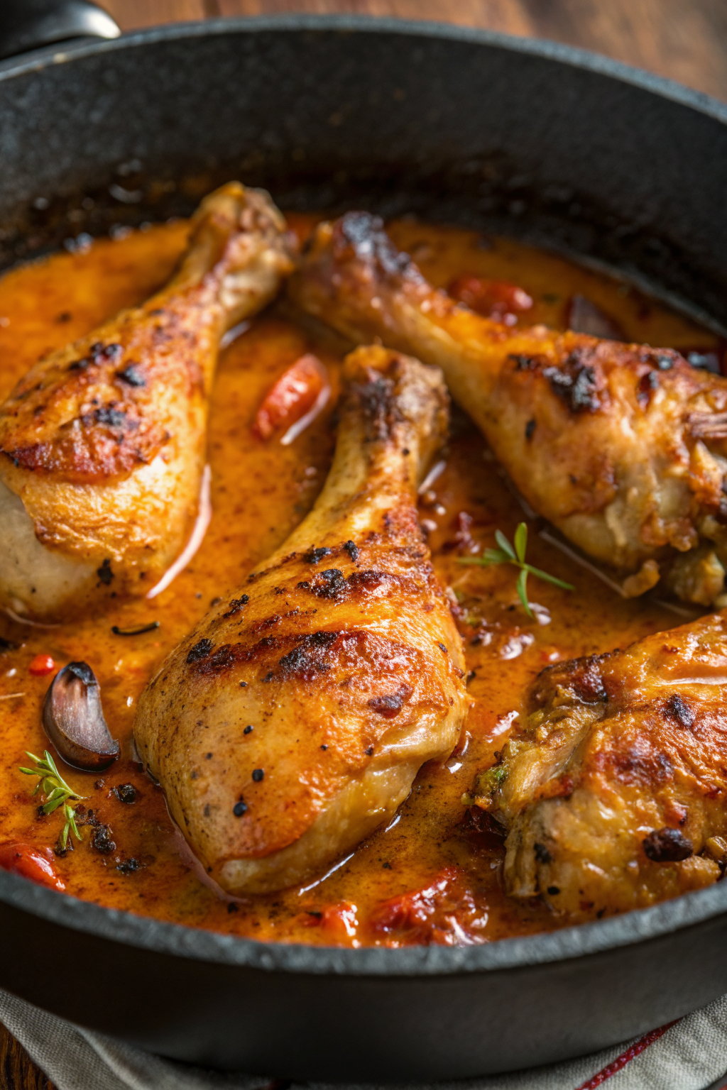Creamy Garlic Chicken Drumsticks Recipe 2026