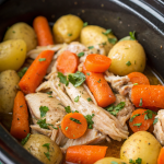 Crock Pot Garlic Butter Chicken with Potatoes and Carrots 2026